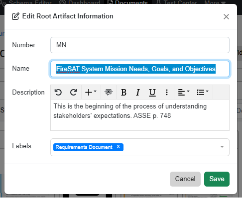 Documents Dashboard Overview